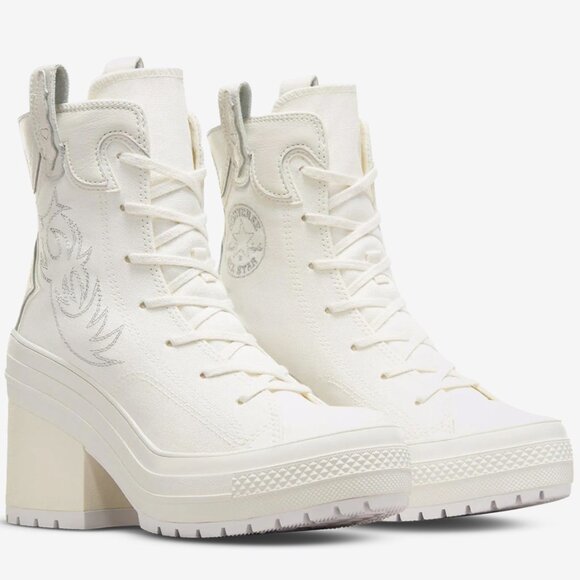 Converse | Shoes | Conversewestern Hi Chuck 7 De Luxe Heel Womens ...